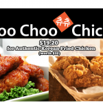 Choo Choo Chicken: $19.20 for Korean Fried Chicken worth $32 (From 7 ...