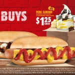 Burger King New Menu King Dogs Mini Sundaes From 4 Jan 16