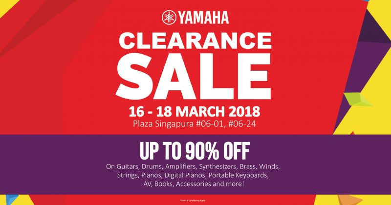 Yamaha Music Clearance Sale - Up to 90% OFF Guitars, Drums, Pianos ...