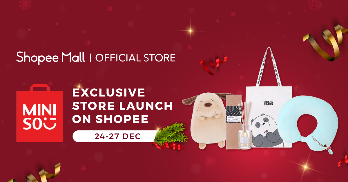 Miniso launches first online flagship store on Shopee, offers storewide ...