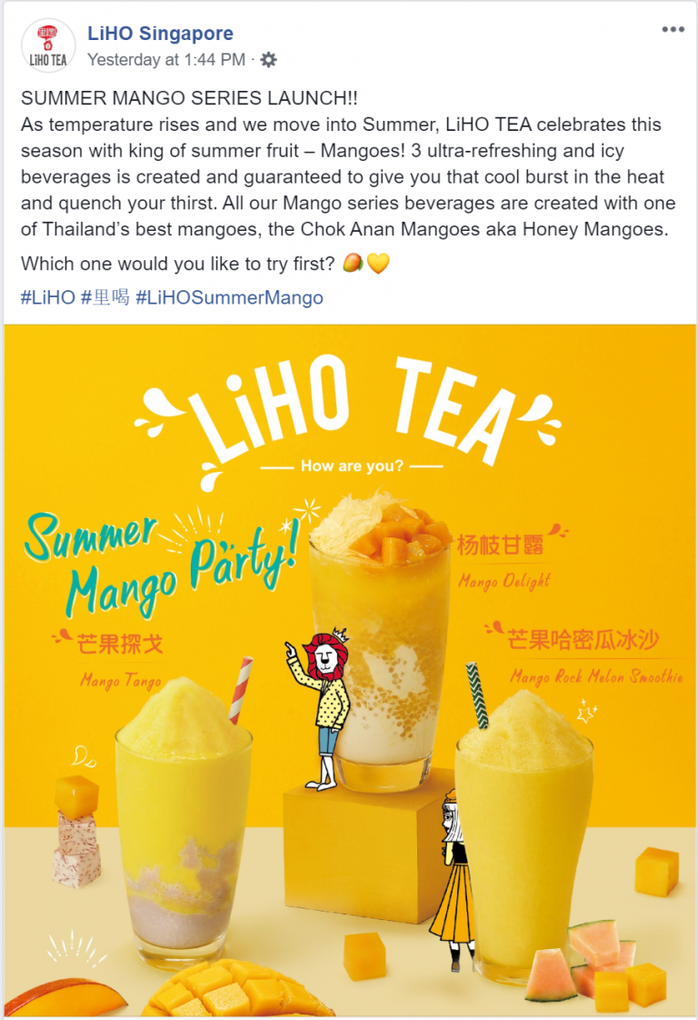LiHO launches new Mango beverages that you can't wait to try ...