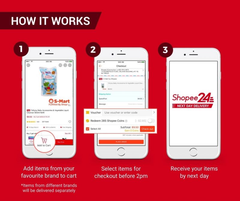 Shopee launches next-day delivery service with Shopee24, celebrates ...