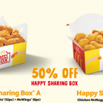 These McDelivery Promo Codes Offer 50% OFF Happy Sharing Box From 11 ...