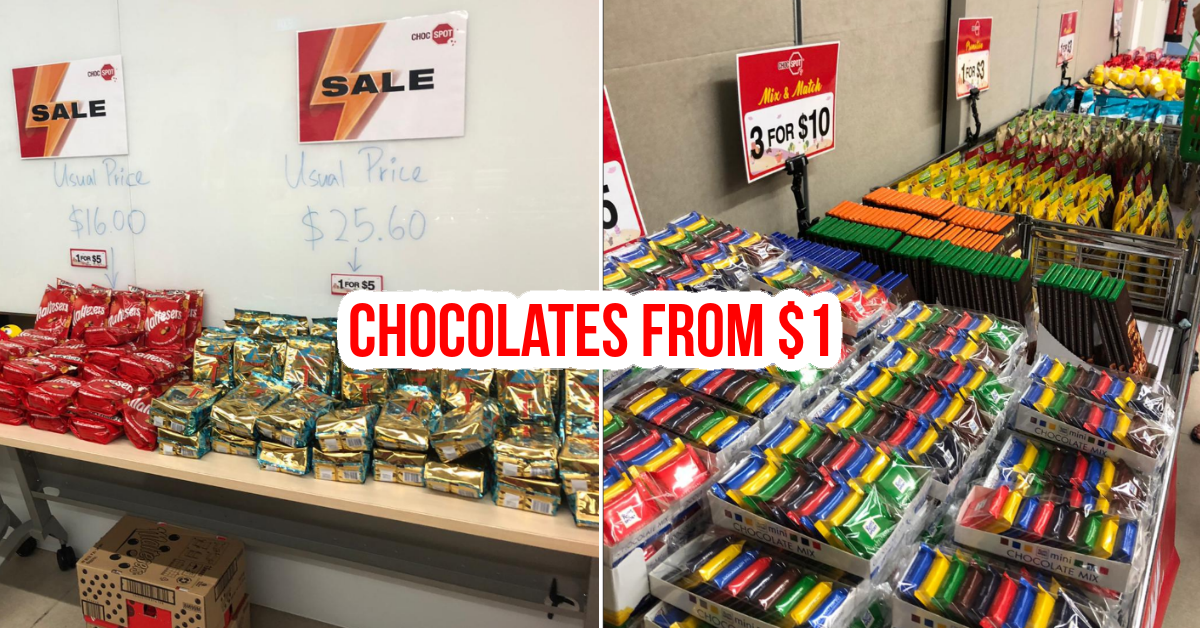 Warehouse sale at Kovan has up to 80% off chocolates from Toblerone ...