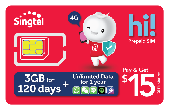 Singtel Prepaid exclusive! Get $5 GrabFood voucher + 10GB with new ...