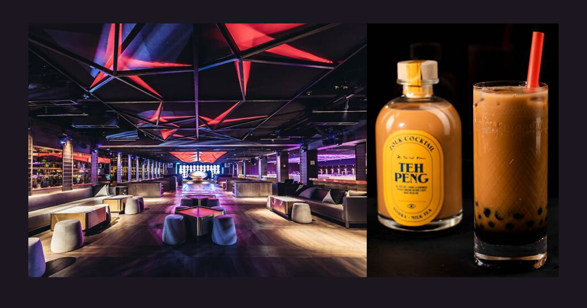 You can now have a cup of teh peng cocktail at Zouk | MoneyDigest.sg