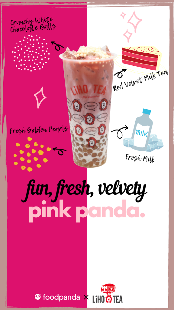 foodpanda collaborates with LiHO TEA to launch Pink Panda | MoneyDigest.sg