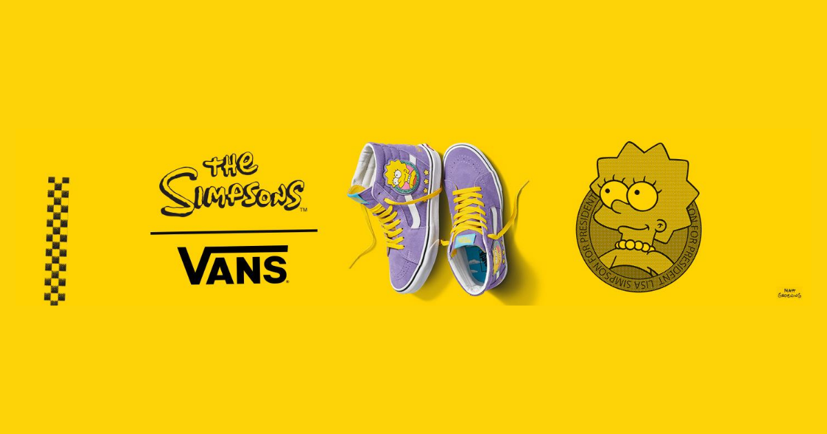 Vans x Simpsons: A vibrant collection of footwear, apparel, and ...