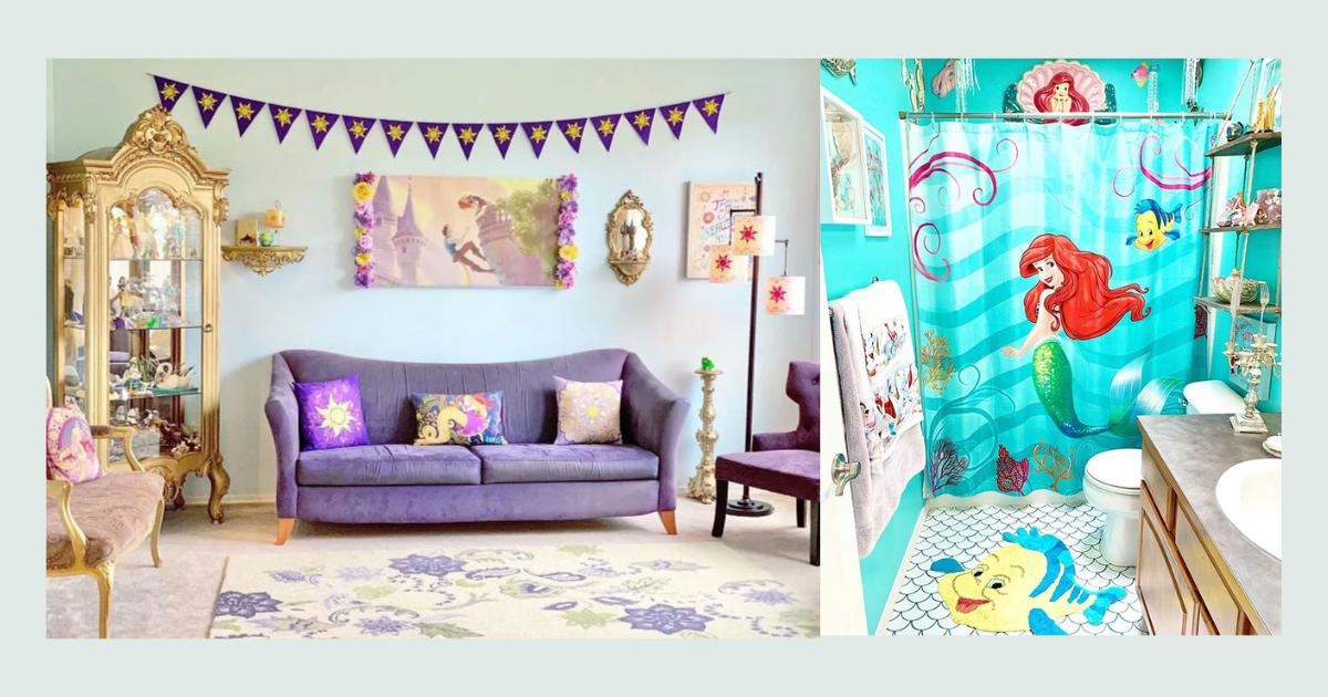 This Disney-themed home is an inspiration to Disney fans looking to ...