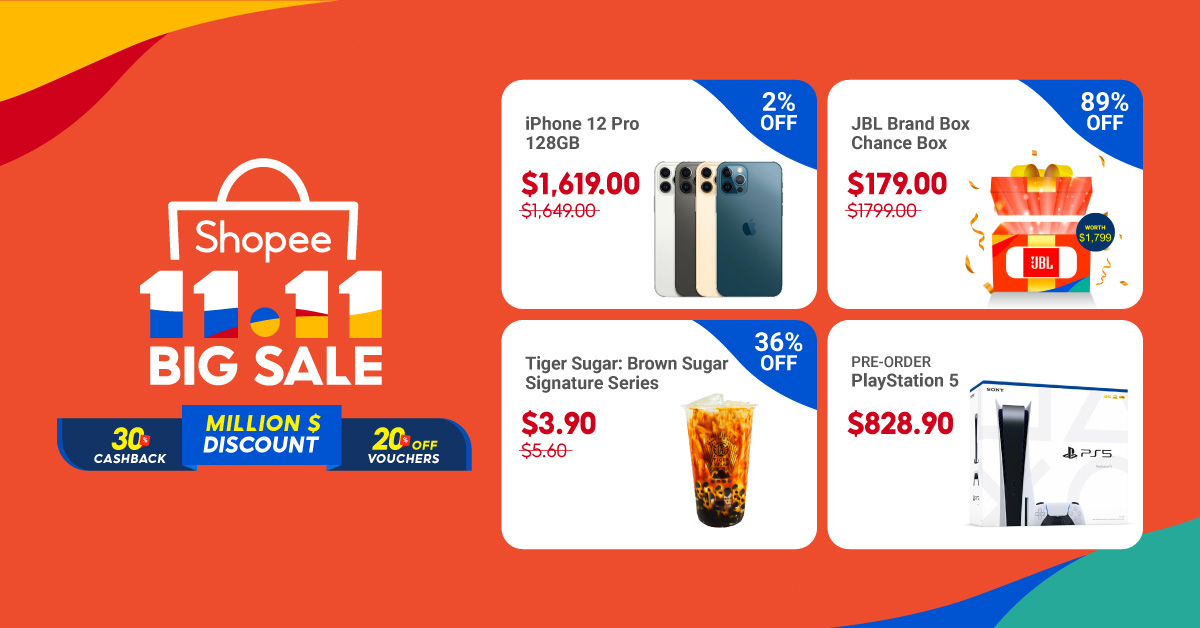 Catch the BIGGEST online sale happening tomorrow on the Shopee 11.11 ...