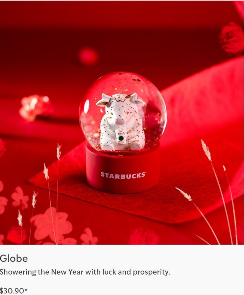 Starbucks Lunar New Year Collection will be available from 4 Jan 20 ...