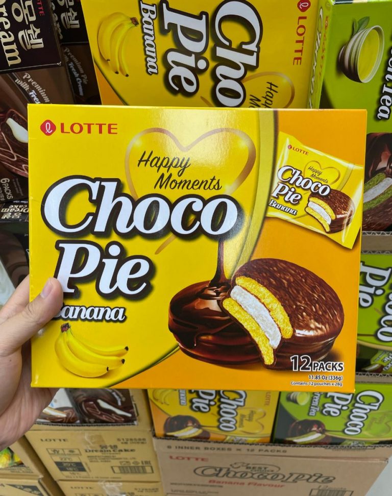 Banana, Green Tea Choco Pie Now Available At Sheng Siong Supermarkets ...