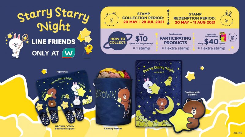 LINE Friends merchandise now available for redemption at Watsons ...