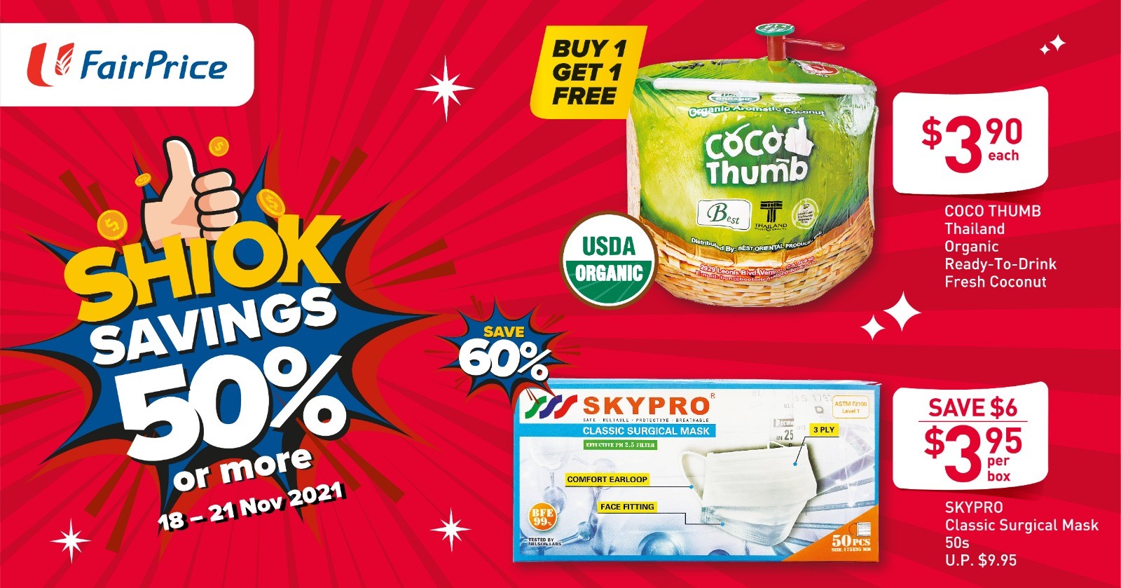 FairPrice has 1-FOR-1, 50% Off & More Deals From 18 To 21 Nov 2021 ...