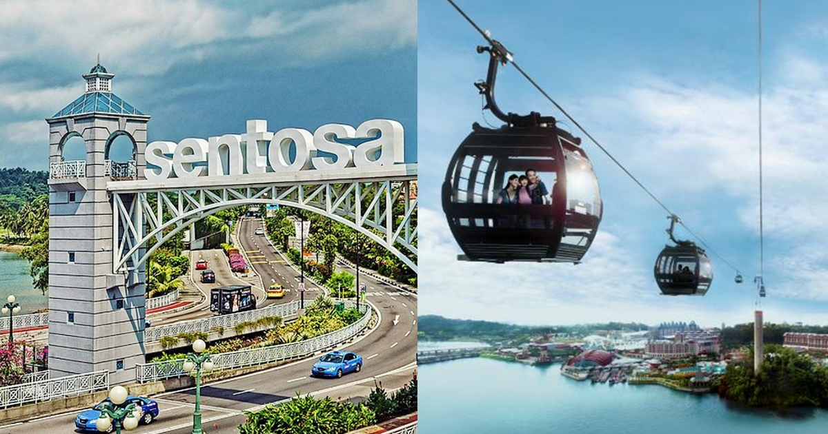 Sentosa extends free entry promotion till 30 Sep 22, with $3 cable car ...