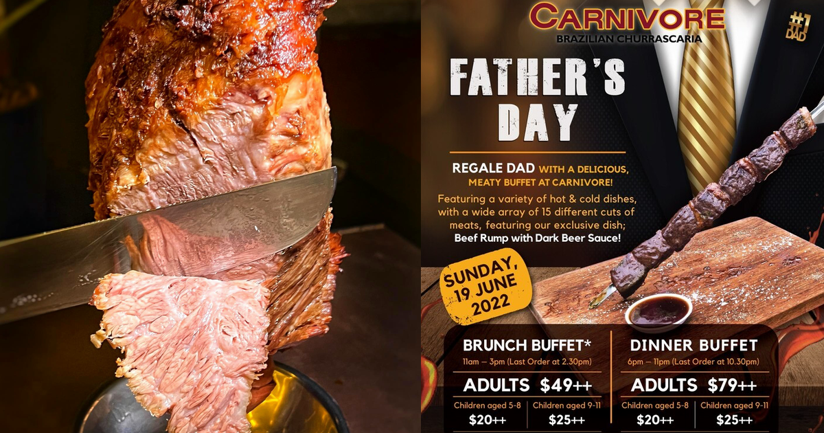 $49++ all-you-can-eat buffet at Carnivore lets you indulge in 15 cuts ...