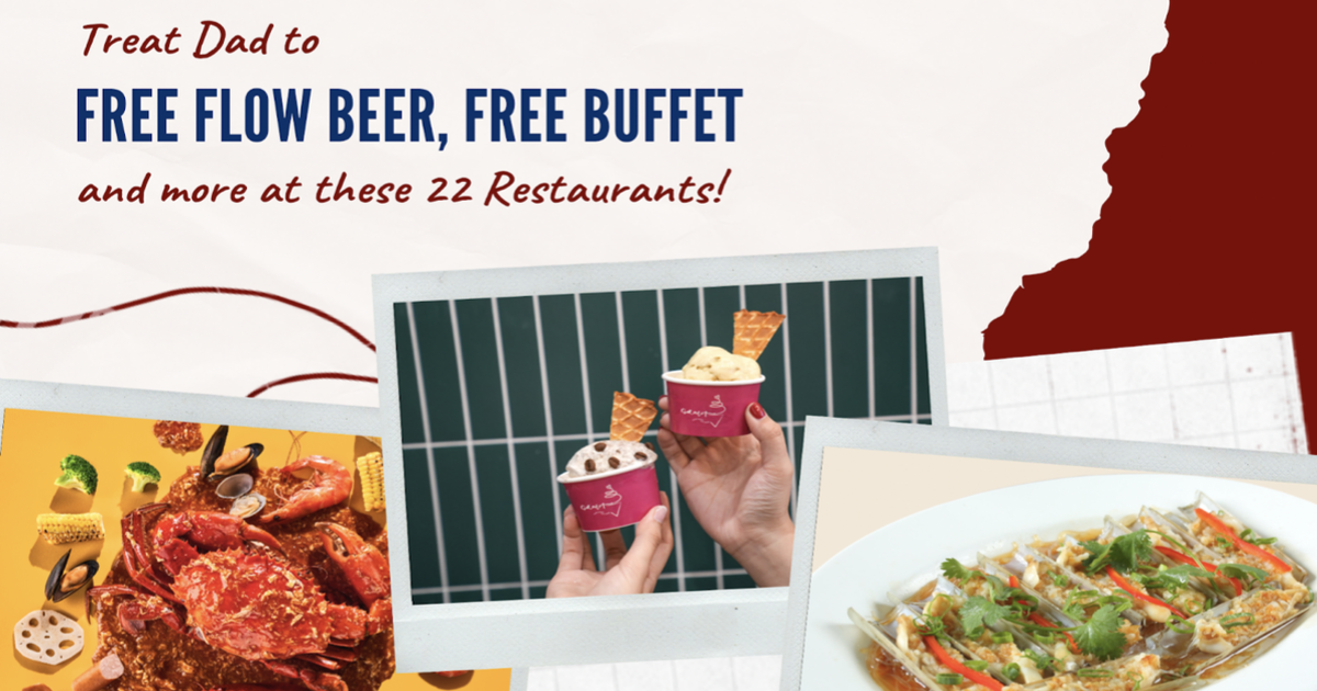 Treat Dad to Free Flow Beer, Free Buffet and more at these 22 ...