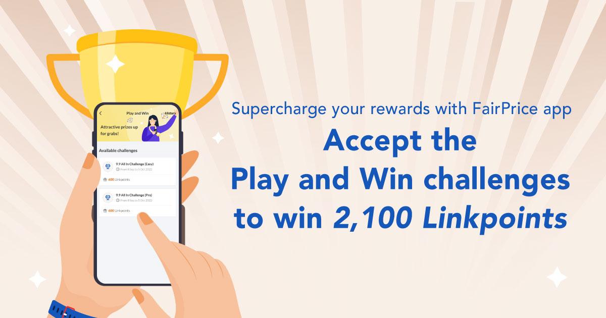 Complete easy tasks on the FairPrice app to receive up to 2,100 ...