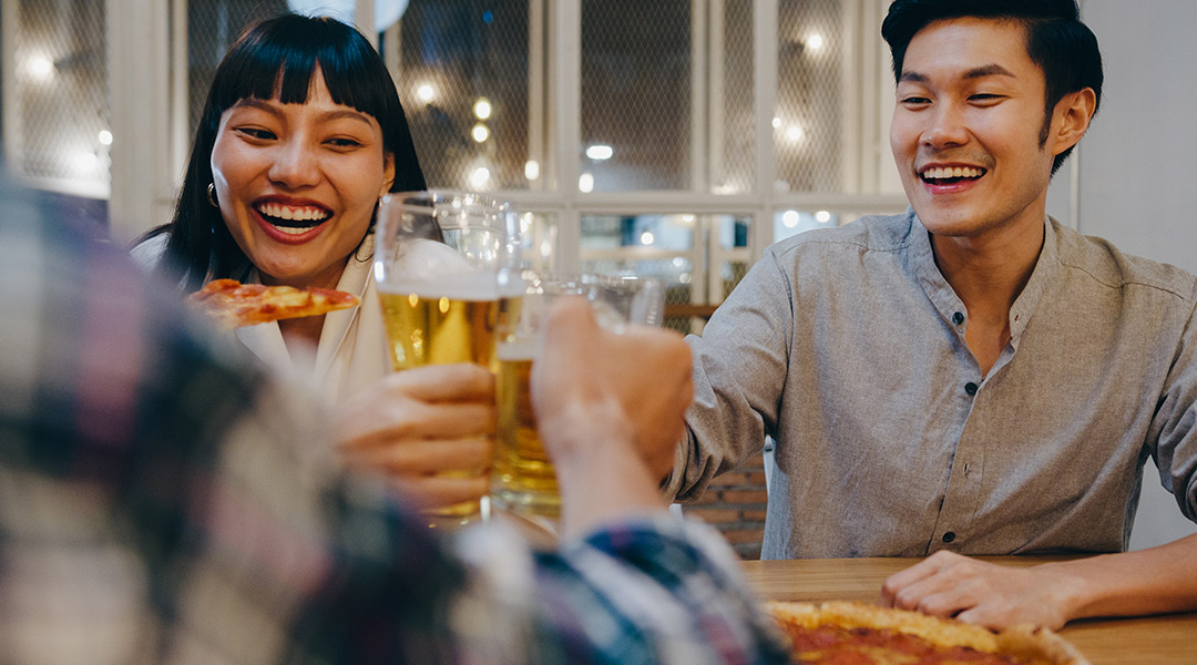 What kind of topics are suitable for a drinks session with the ...