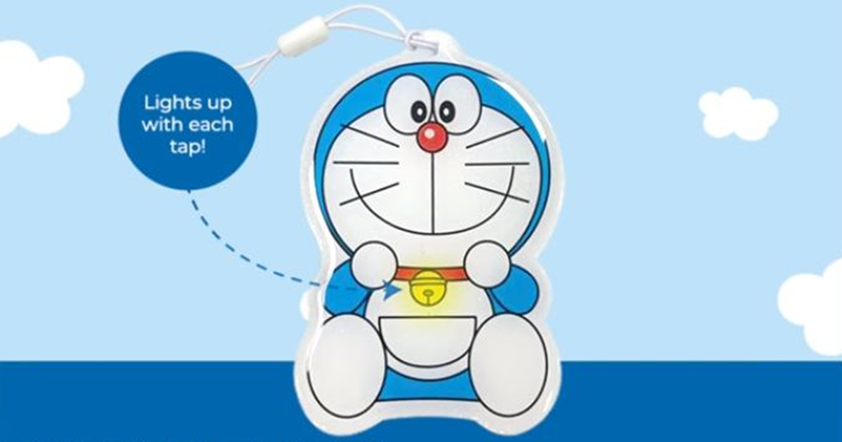 This Doraemon LED EZ-Link Charm That Lights Up On Each Tap Is Now ...