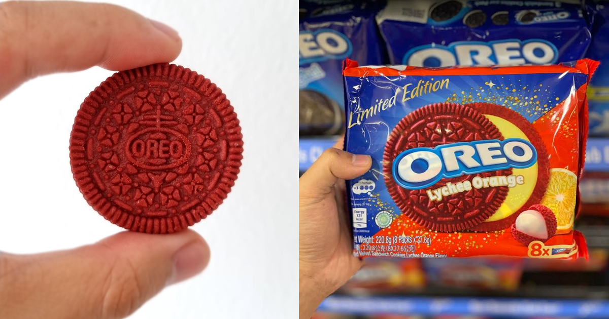 Lychee Orange OREO Cookies now available | MoneyDigest.sg