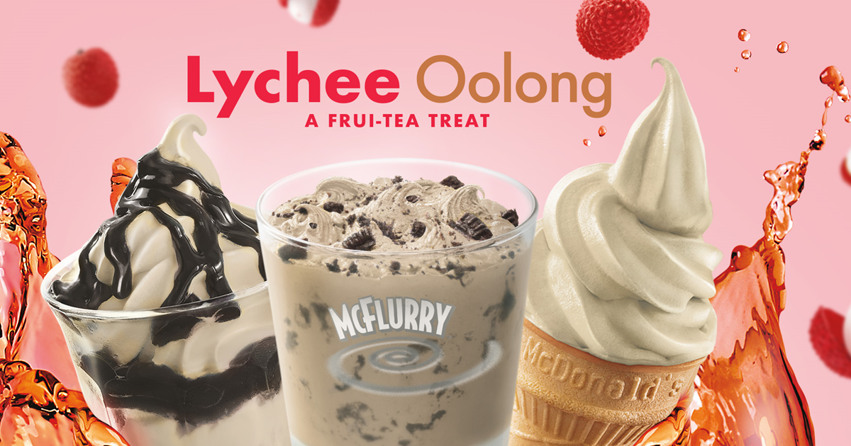 Lychee Oolong McFlurry, Hot Fudge Sundae and more now available at ...