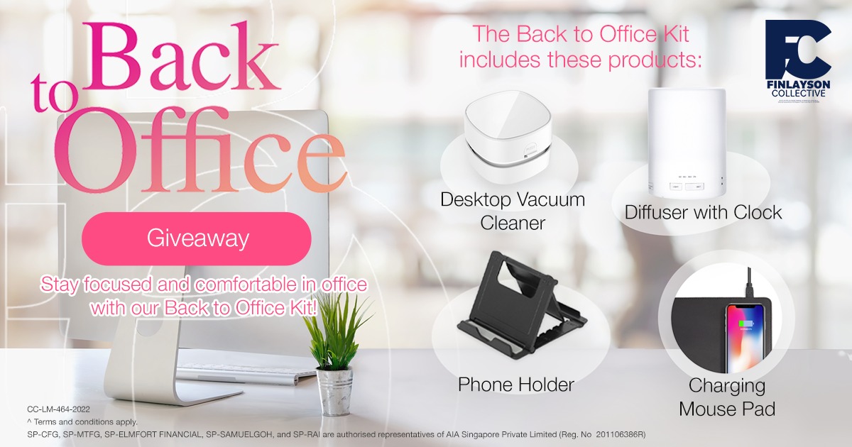 Giveaway: 5,000 sets of Back to Office kit to be given out ...