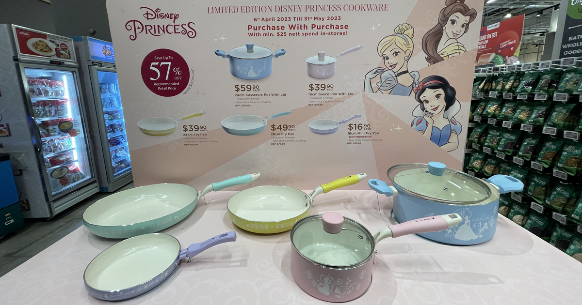 Limited edition Disney Princess Cookware now available at up to 57% off ...