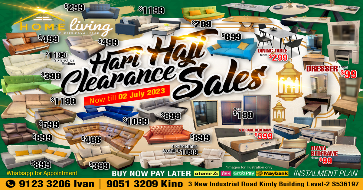 Home Living's Furniture Showroom Launches Spectacular Clearance Sales ...