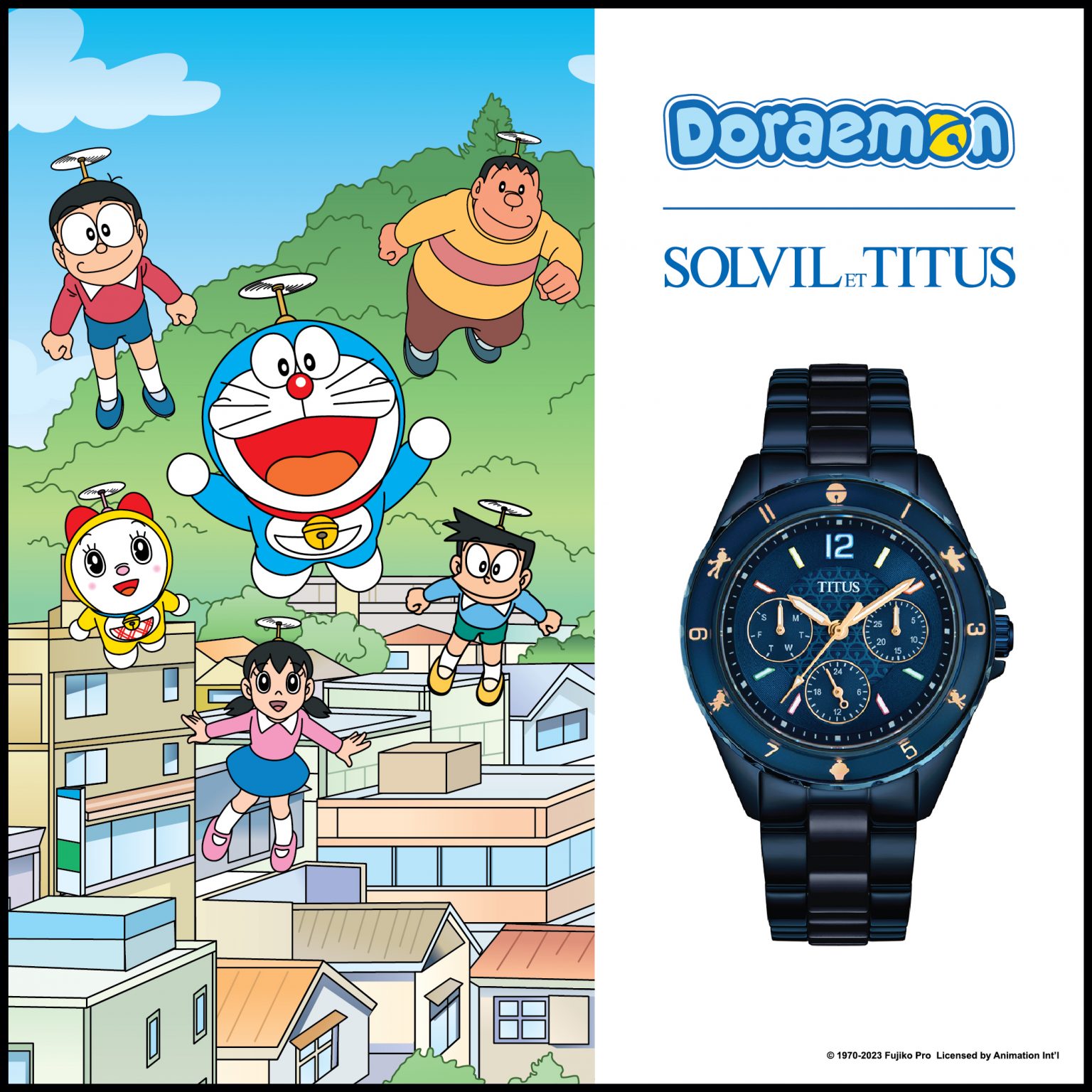 Solvil et Titus Unveils Limited Edition "Doraemon" Watch Series From 6 ...