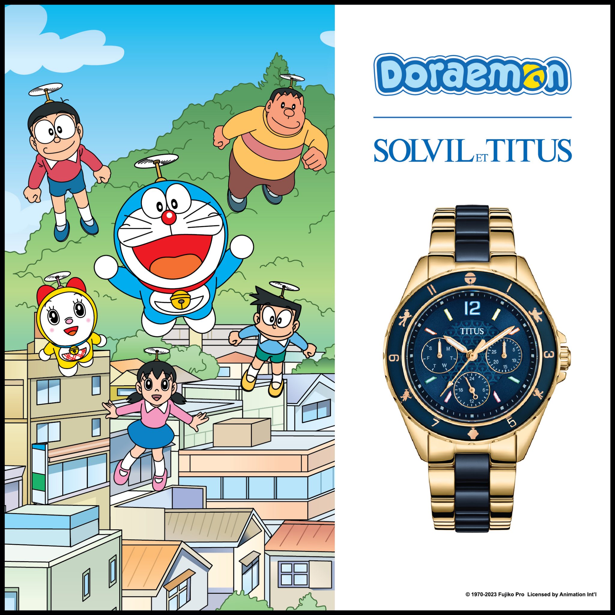 Solvil et Titus Unveils Limited Edition "Doraemon" Watch Series From 6 ...