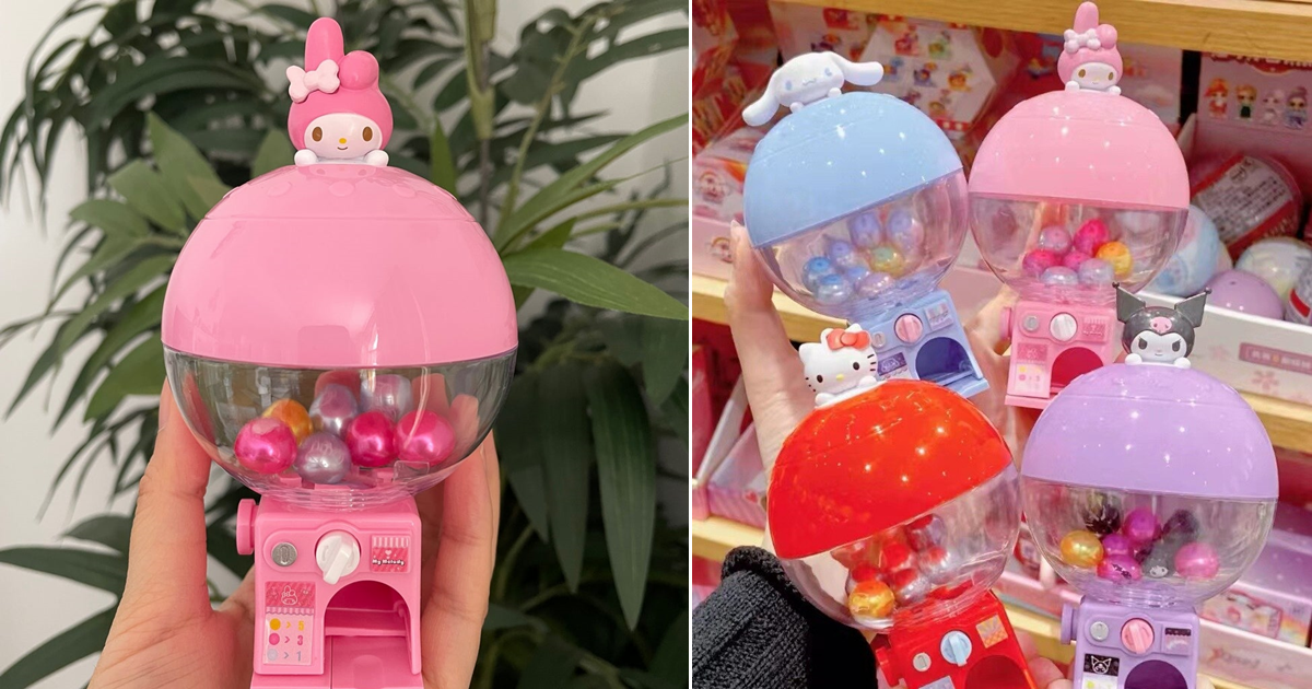 7-Eleven Has Mini Sanrio Gashapon Machine With Hello Kitty, My Melody ...