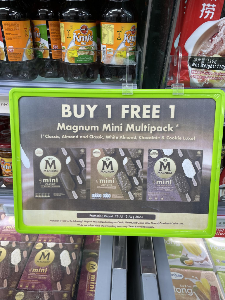 Lobang: Buy 1 Get 1 Free Magnum Mini Multipack At $12 (U.P. $24) At ...