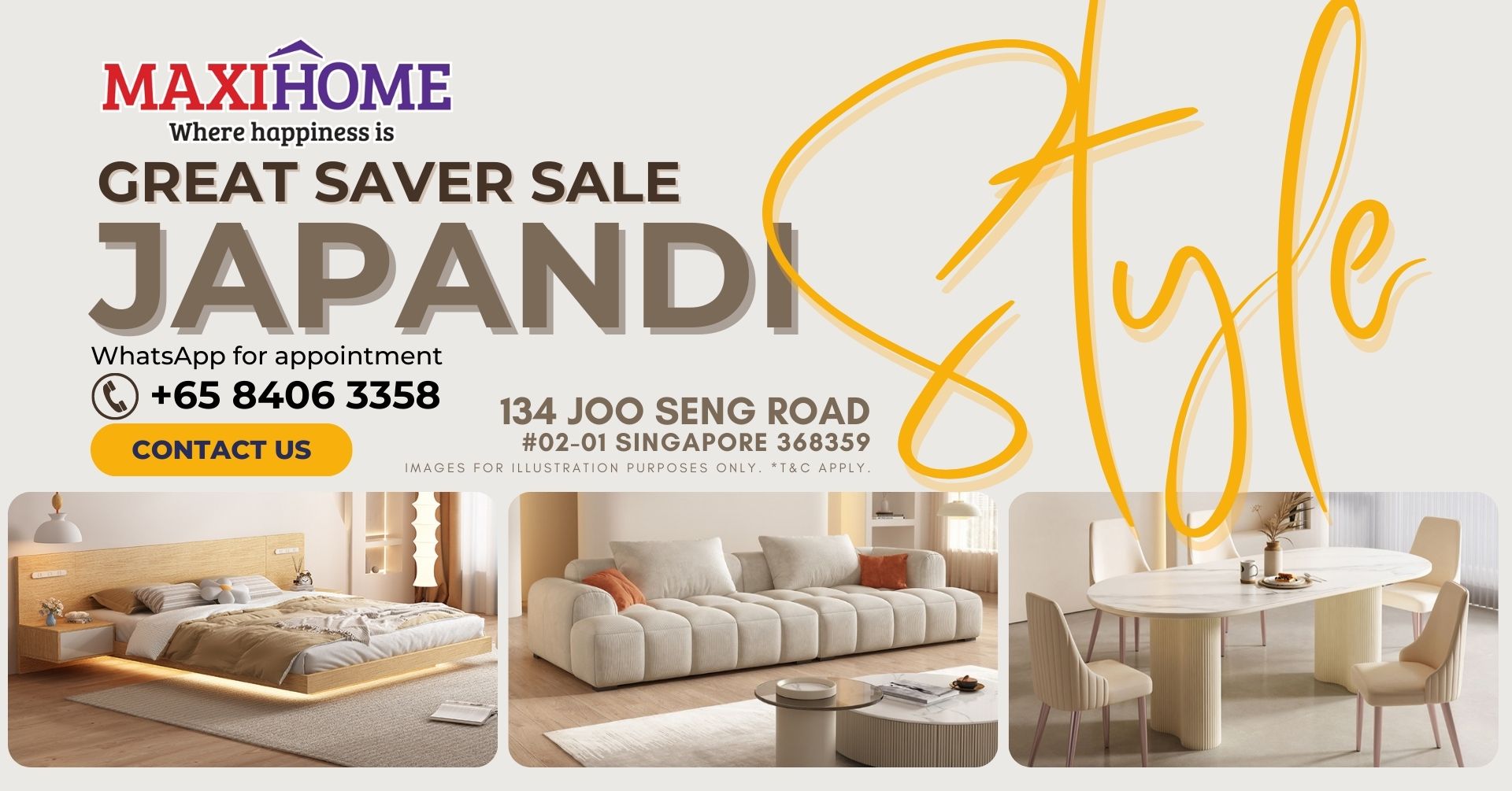 Revamp Your Living Space with Maxi Home's Great Saver Sale: Discover ...