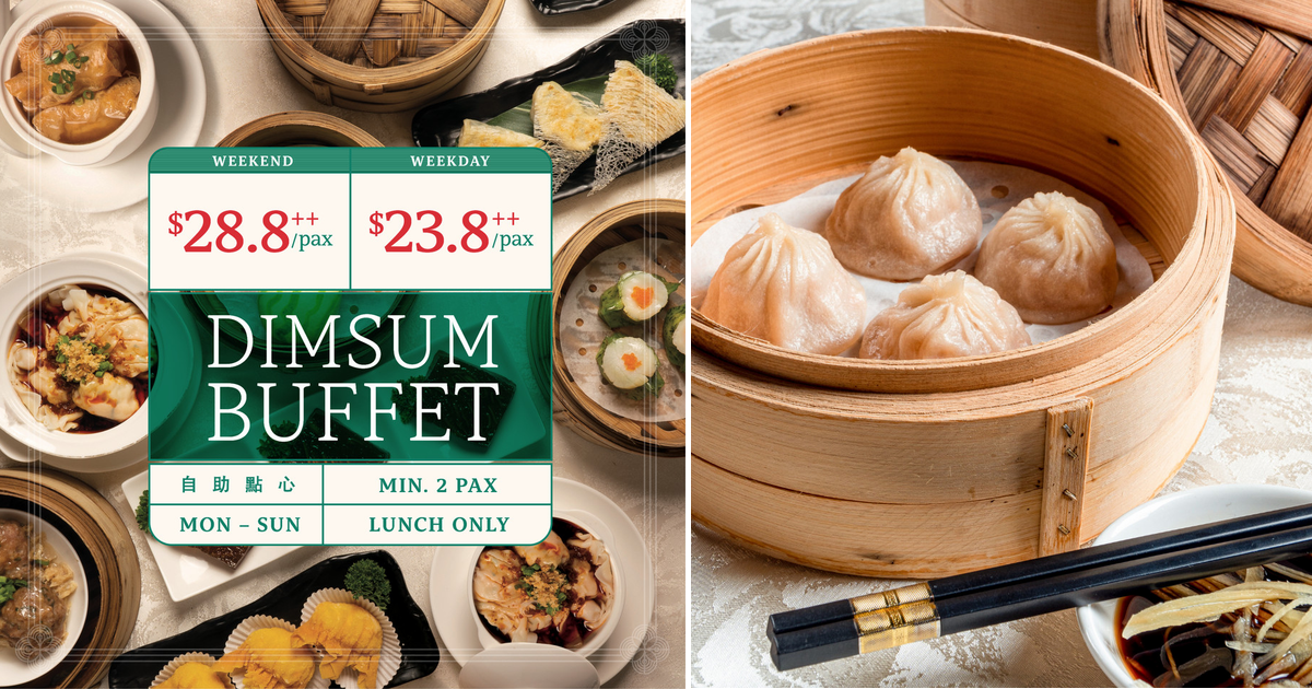 This restaurant in Orchard is offering dim sum buffet from only $23.80 ...