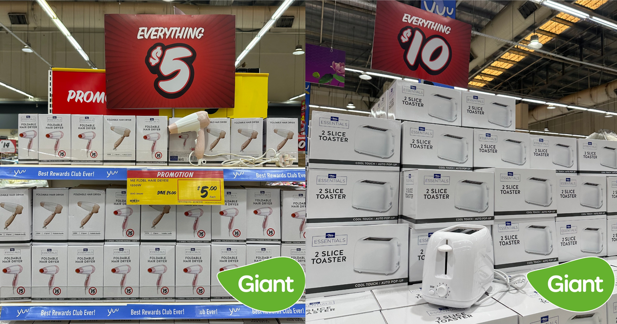 Over 1,000 items on sale at selected Giant stores including $1 food ...