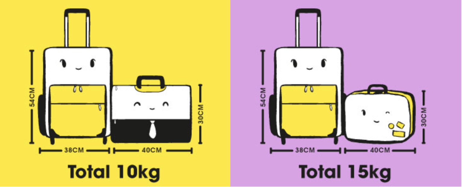 Scoot is now offering up to 10kg cabin baggage allowance - 3kg more ...
