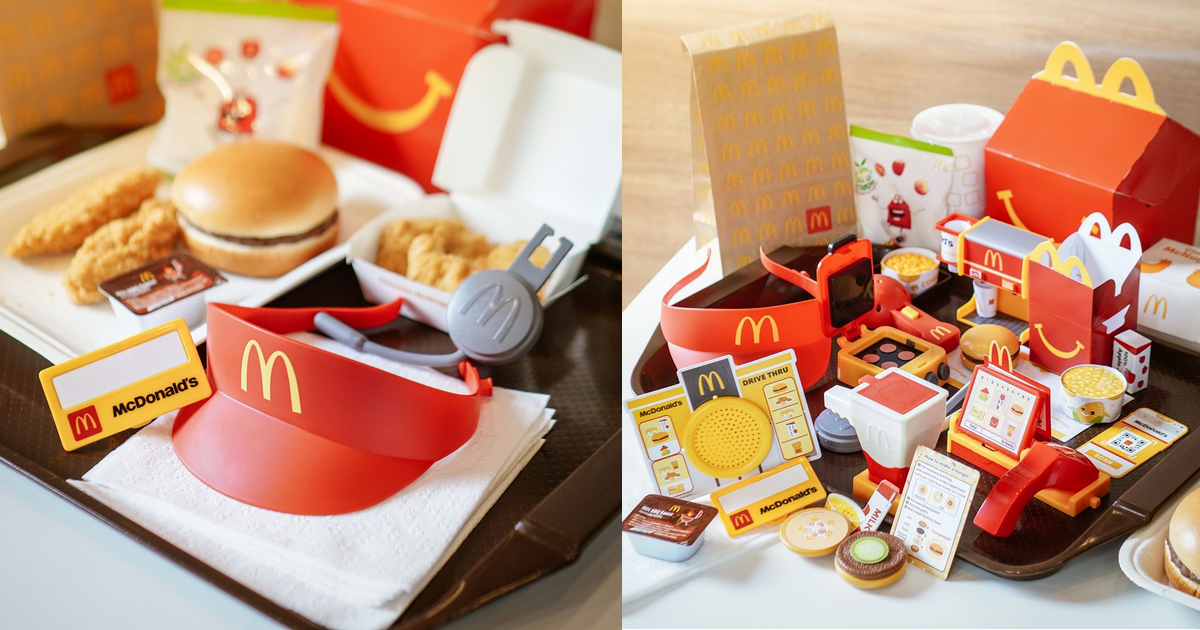 McDonald's to unveil new set of miniature pretend-play Happy Meal toys ...