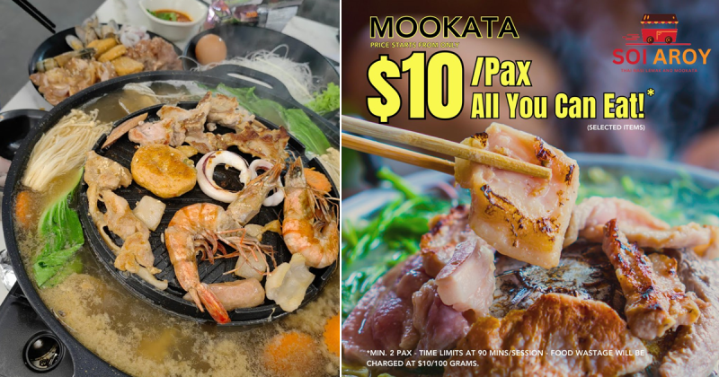 Soi Aroy is offering All-You-Can-Eat Mookata with over 15 dishes from ...