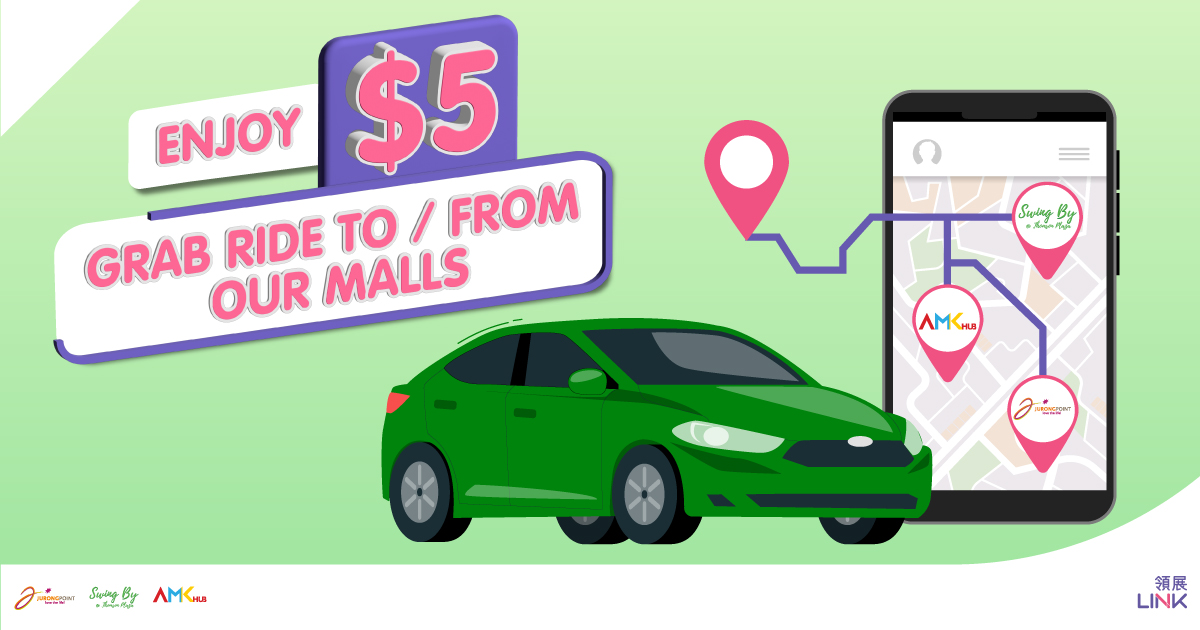 Grab it or miss it! $5 Off Grab Ride Promo Code to or from Jurong Point ...