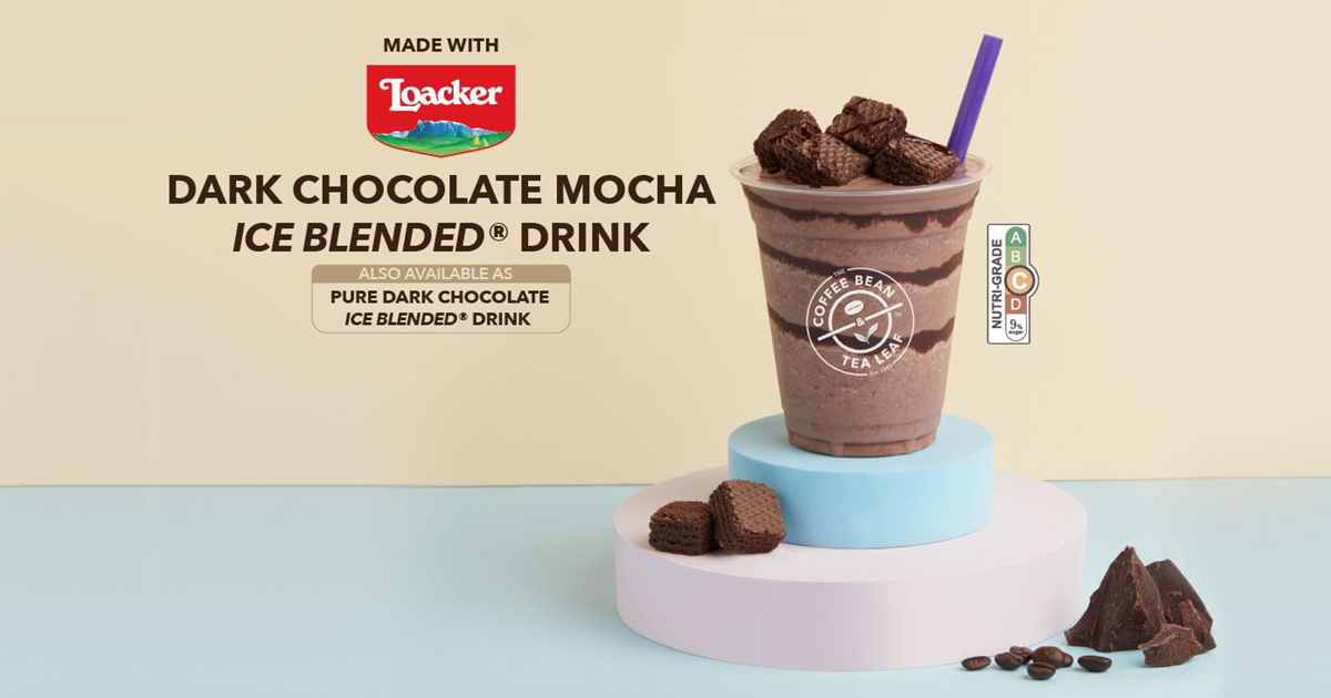 Made with Loacker: Dark Chocolate Mocha Ice Blended Drink now available ...