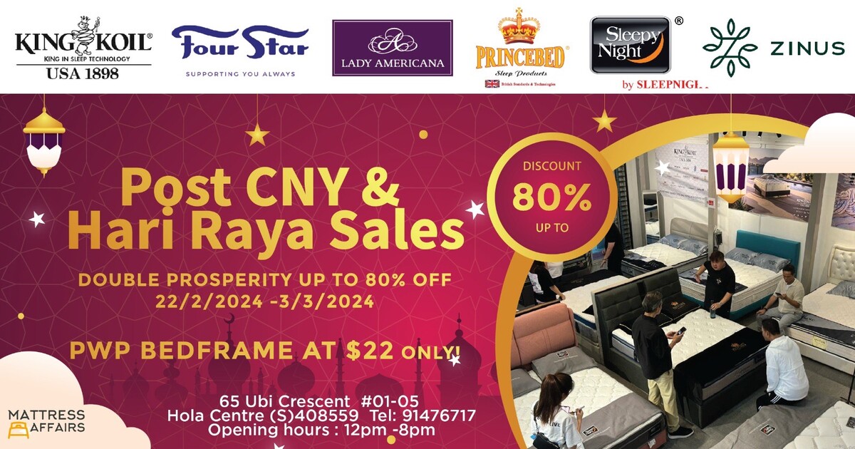 Your Ultimate Guide to the Double Prosperity Promotion! Mattresses ...