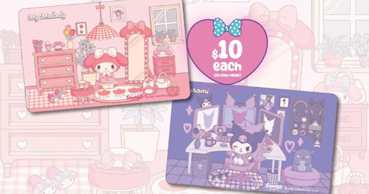 Sanrio Characters Room Tour SimplyGo EZ-Link cards now available at $10 ...