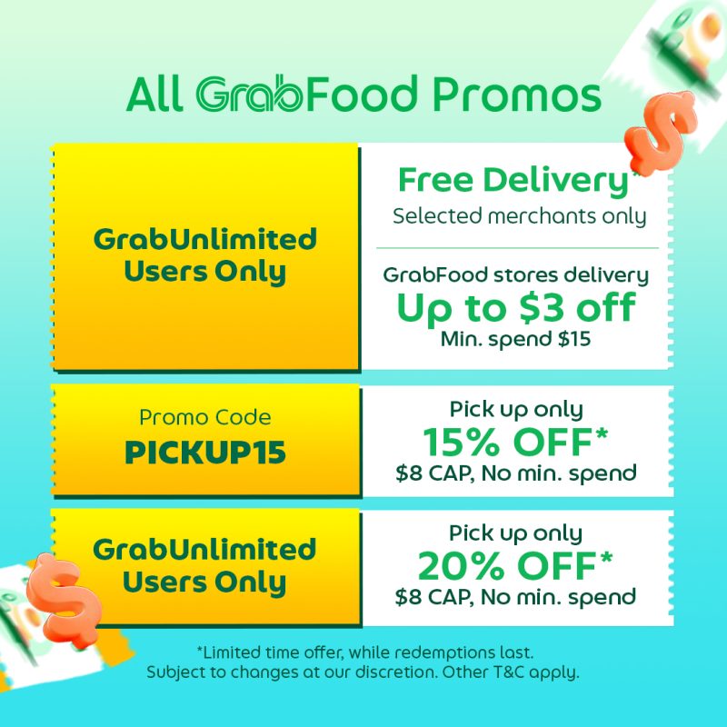 Grab released promo codes for the month of May 2024 | MoneyDigest.sg