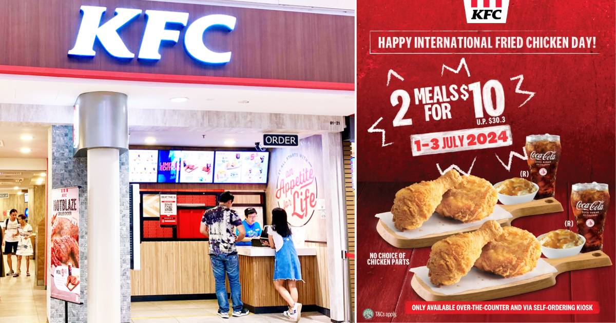 KFC celebrates International Fried Chicken Day with 2 Chicken Meals for ...