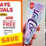 BUY 1 GET 1 FREE Cornetto Royale Unicornetto and White Rose at 7-Eleven ...
