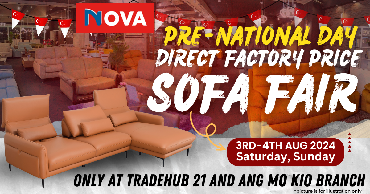 3rd & 4th August: Nova Furnishing Singapore Announces The Direct ...