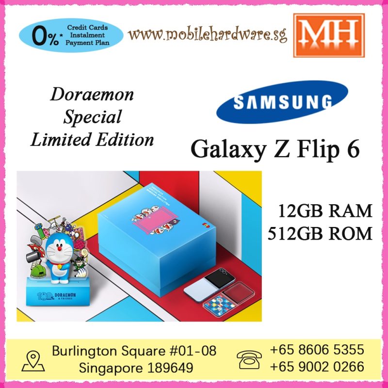 Samsung Unveils the Galaxy Z Flip 6 Doraemon Special Edition in Hong ...
