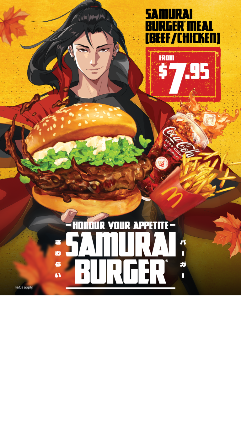 McDonald's bringing back Samurai Burger®, Seaweed McShacker Fries™ from ...
