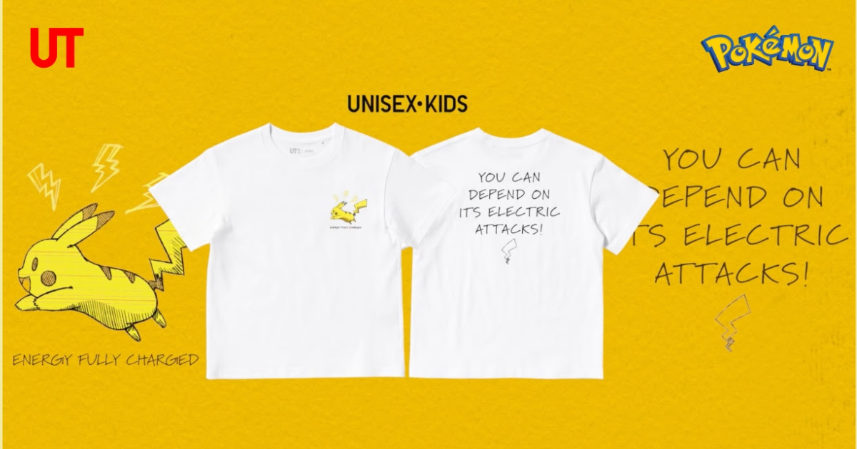 Uniqlo launches new Pokémon UT Collection from 30 Sep 24 | MoneyDigest.sg